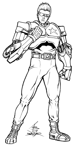 Illmosis Art: Captain Commando